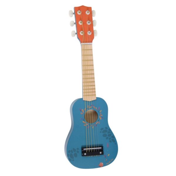 Drvena gitara za decu Dans la jungle – Moulin Roty