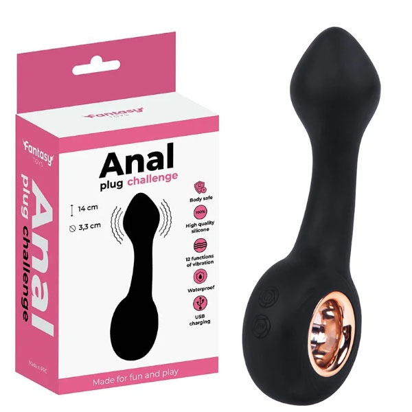 Vib anal plug challenge
