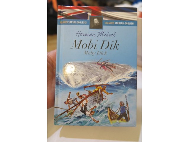 Herman Melvil Mobi Dik – Moby Dick srpsko engleski