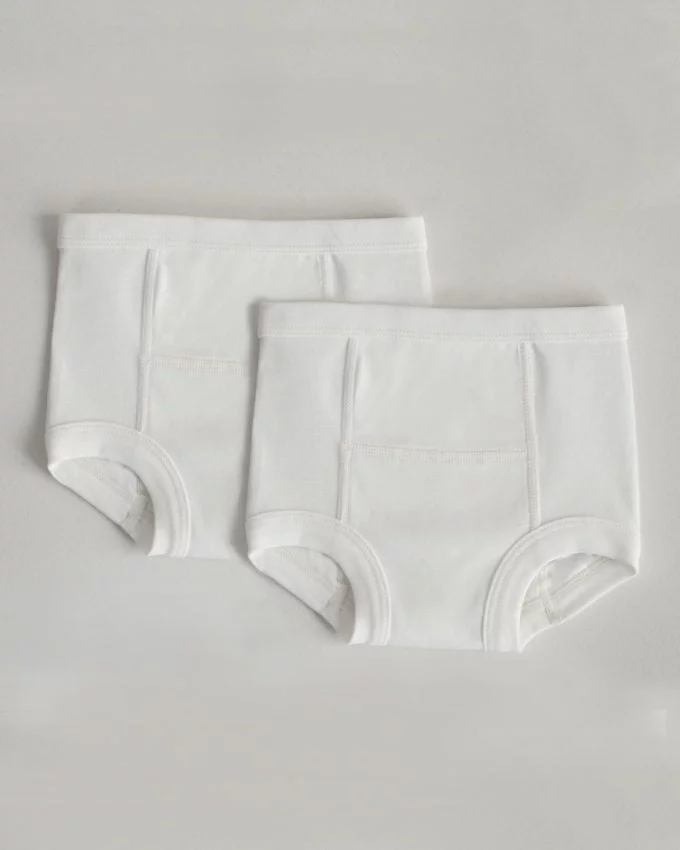 Organic Cotton Girls’ Underwear (Twin-Pack)
