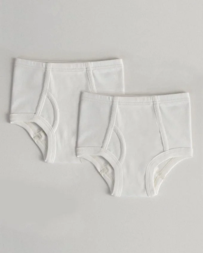 Organic Cotton Boys’ Underwear (Twin-Pack)
