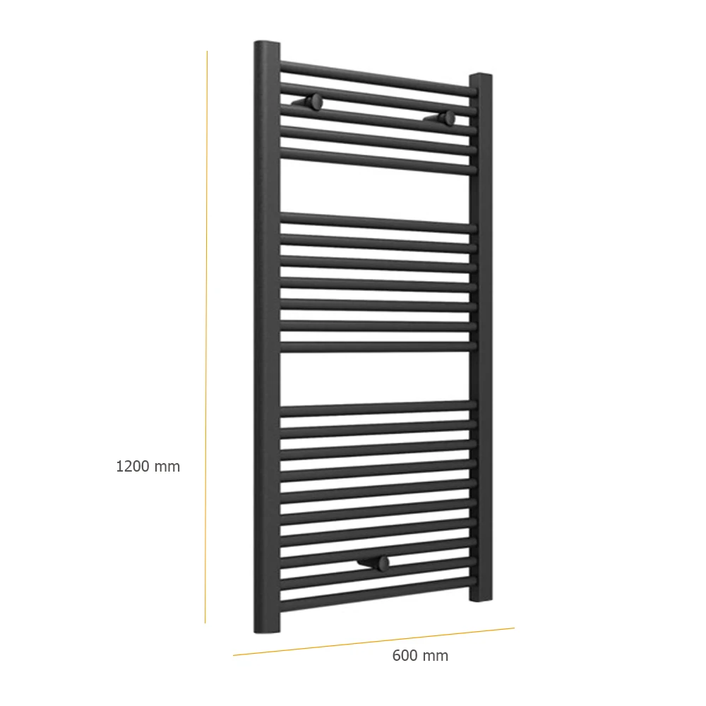 ELEGANT sušač peškira crni 600×1200