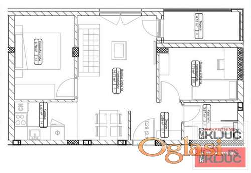 TELEP, 49m2, Dvoiposoban sa pdv, Izgradnja, Funkcionalan