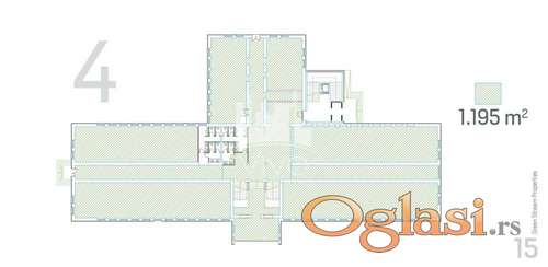 PP-1195m2,PR i I,enterijer prema potrebama zakupca ID#1783
