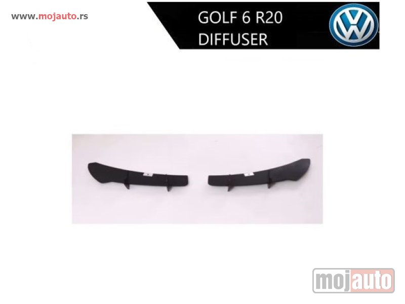VW Golf 6 zadnji difuzor R20