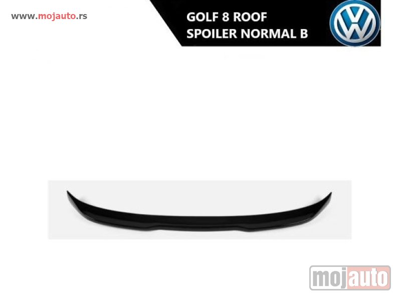 VW Golf 8 standard krovni spoiler model 2