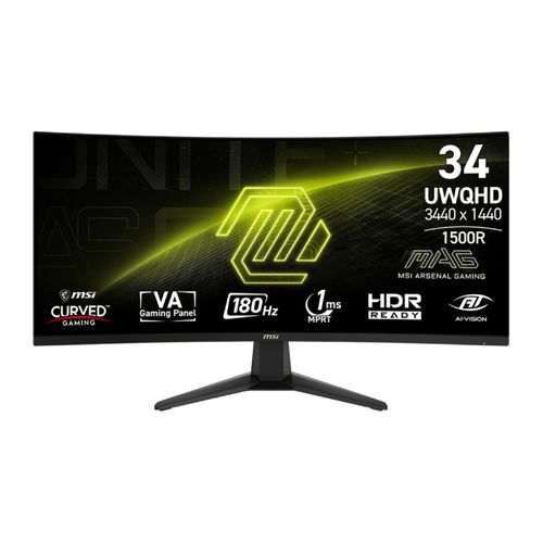 MSI MAG 346CQ Gaming monitor 34"