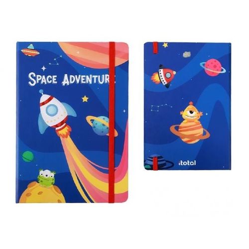 iTOTAL Notes A5 Tačkice Space Adventure XL2282