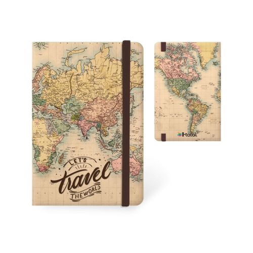 iTOTAL Notes A5 Let´S Travel The Worlsd XL1821