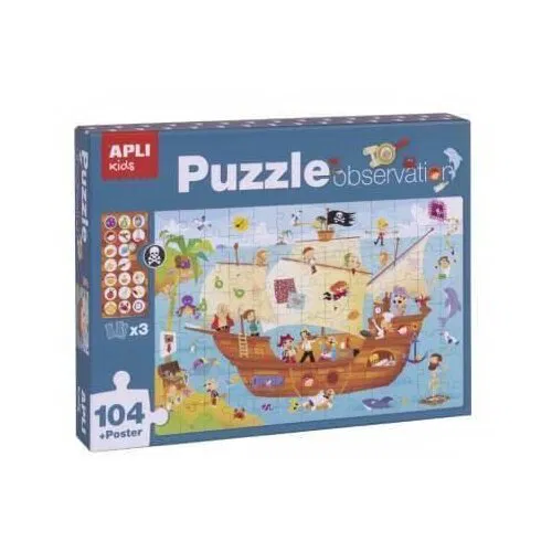 APLI Puzzle Gusarski Brod 104 Kom 17917