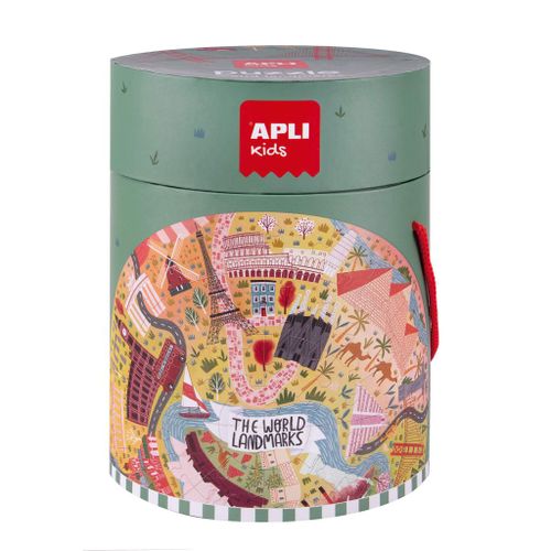 APLI Puzzle Okrugle 48 Kom - Spomenici 19135