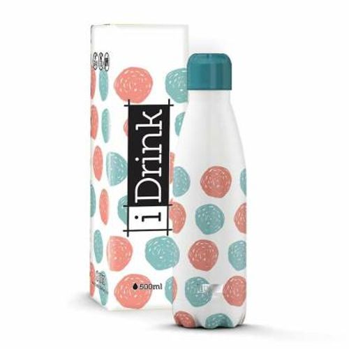 iTOTAL Boca Metalna 500ml Dots ID0007