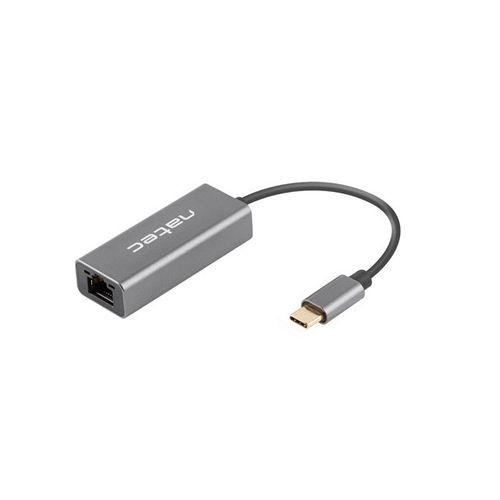 Natec NNC-1925 CRICKET, USB Type-C to Gigabit Ethernet 10/100/1000Mbps Adapter