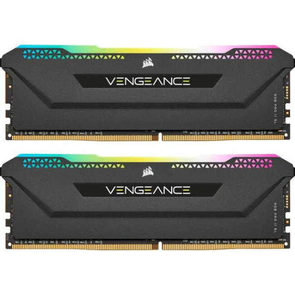 Corsair RAM Memorija VENGEANCE RGB PRO SL DDR4 16GB (2x8GB) 3200MHz CMH16GX4M2E3200C16ID EK000810802