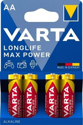 Varta Longlife max power LR6, alkalna baterija 4/1ID: EK000796327