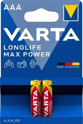 Varta Longlife max power LR03, alkalna baterija 2/1ID: EK000796324