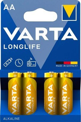 Varta Longlife LR6, alkalna baterija 4/1ID EK000796326