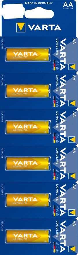 Varta Longlife LR6, alkalna baterija 6/1 (pojedinačna)ID EK000796339