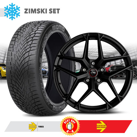 245/45 R19 SET Z MOMO + MOMO RF07 SB 5/112