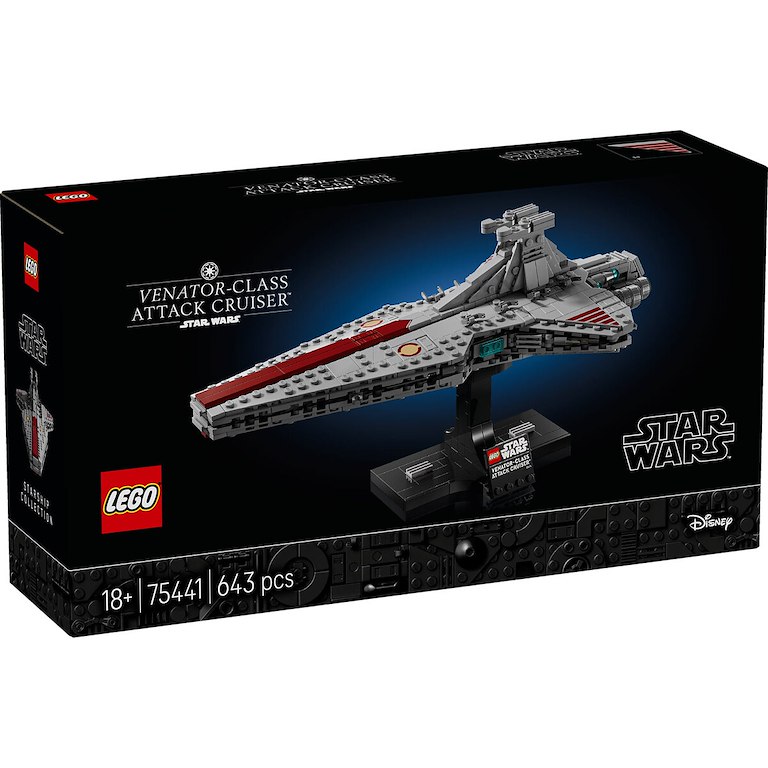 LEGO Napadačka krstarica klase Venator 75441ID EK000809043