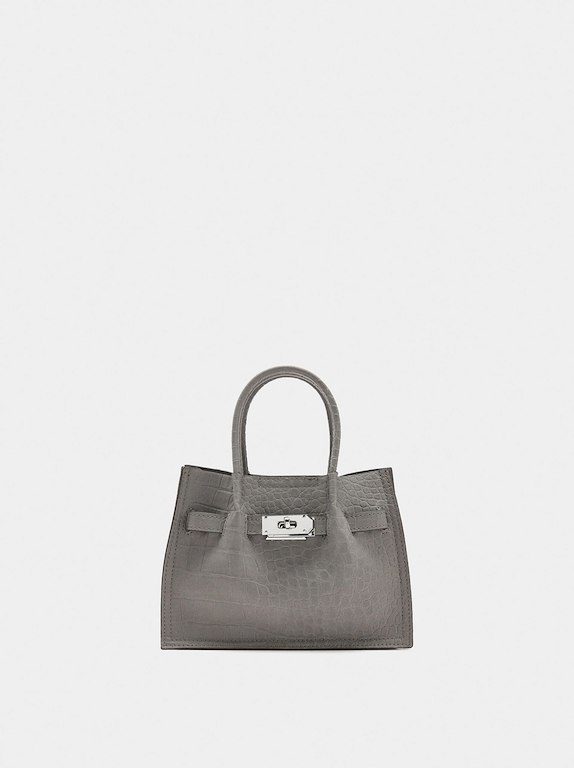 ANIMAL-PRINT TOTE BAG