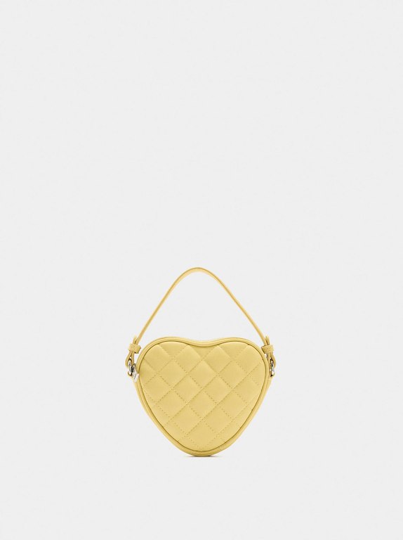 MINI HEART-SHAPED HANDBAG