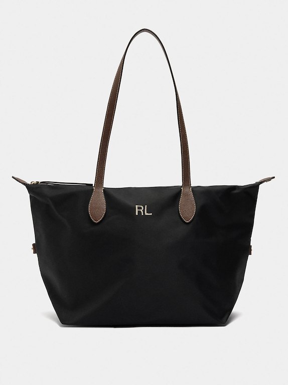 PLAIN NYLON SHOPPER BAG