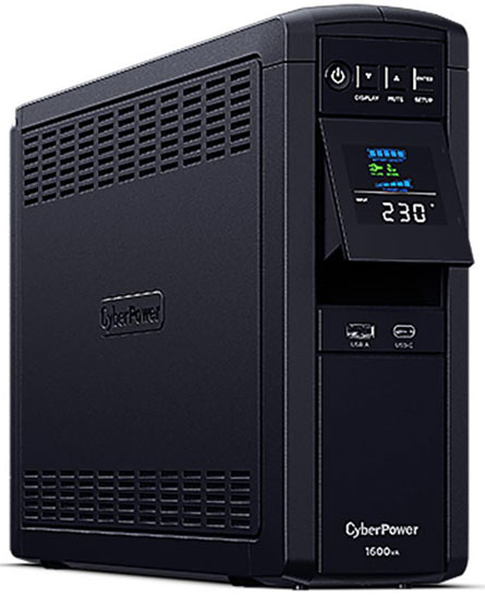 CYBERPOWER 1600VA/1000W CP1600EPFCLCD