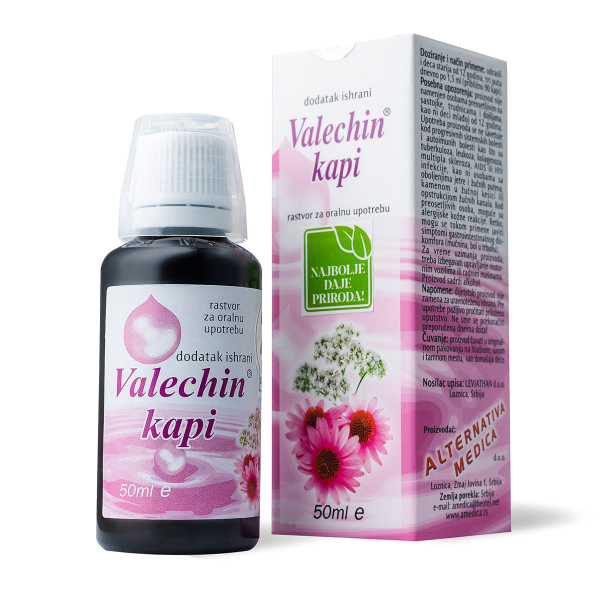 Valechin kapi 50 ml – prirodne biljne kapi za imunitet