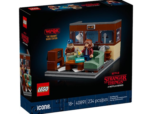 LEGO Icons 40891: Stranger Things - WSQK Radio Station
