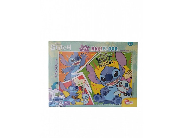 Puzle Disney Stitch maxi 2u1 sa crtezom za bojenje