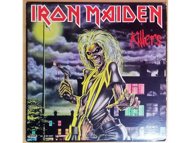 LP IRON MAIDEN - Killers (1981) 1. USA press, ODLIČNA