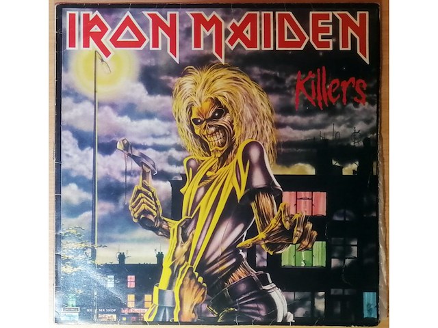 LP IRON MAIDEN - Killers (1981) Jugoton VG+ veoma dobra