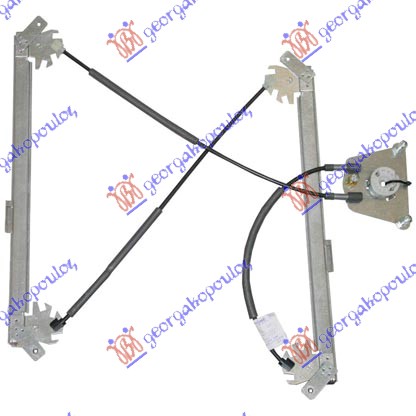 PODIZAC PREDNJEG PROZORA ELEKTRICNI (BEZ MOTORA) 5 VRATA (A KVALITET) Leva str. AUDI A3 (2008-2012) (OEM: 8P4837461A)