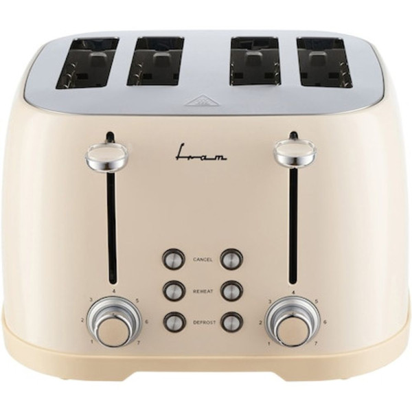 Toster Fram FTP-800CR/1600W/krem