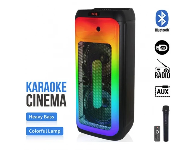 Red DR-1028 RGB Bluetooth zvučnik crni