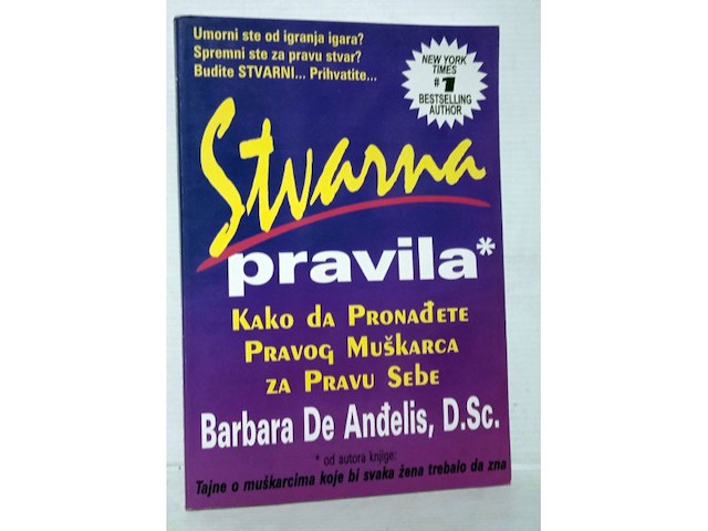 STVARNA PRAVILA Barbara De Anđelis