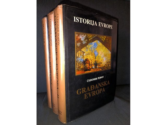 ISTORIJA EVROPE (1-3) - Č. Popov i D. Živojinović