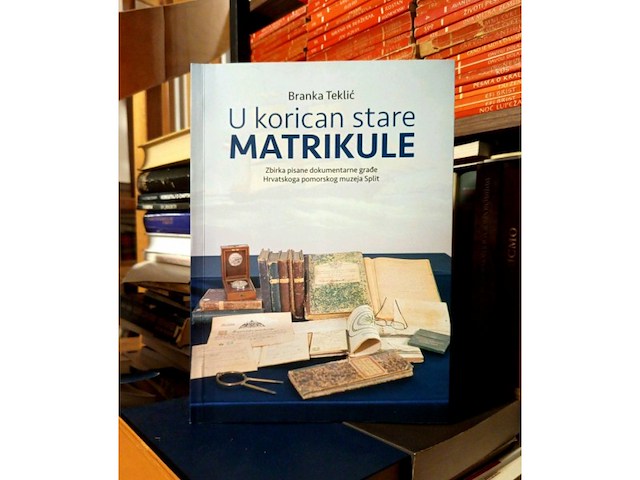 Branka Teklić – U korican stare matrikule