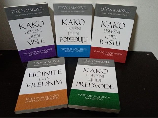 DŽON MAKSVEL komplet 1-5
