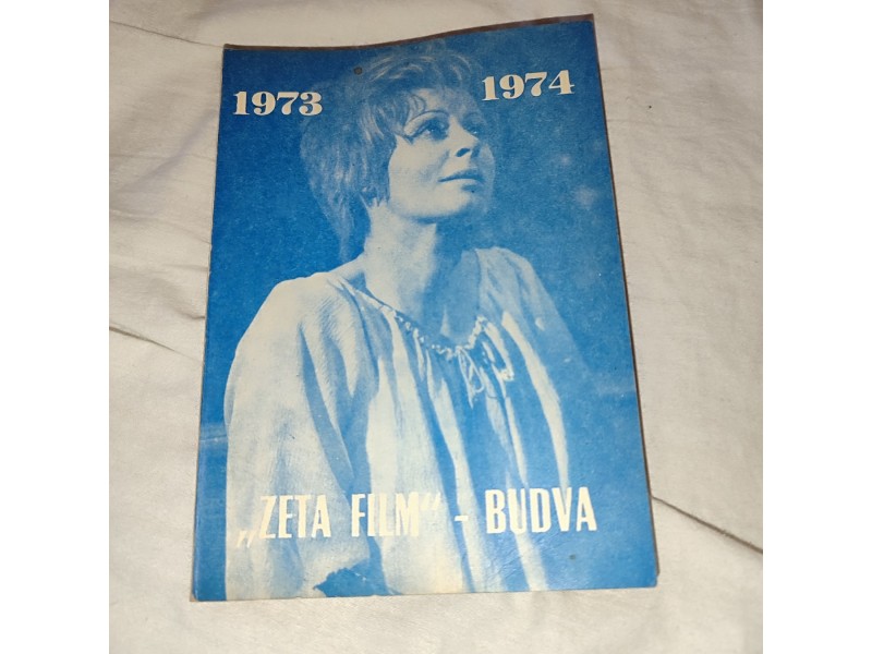 Zeta film Budva katalog filmova 1973 1974