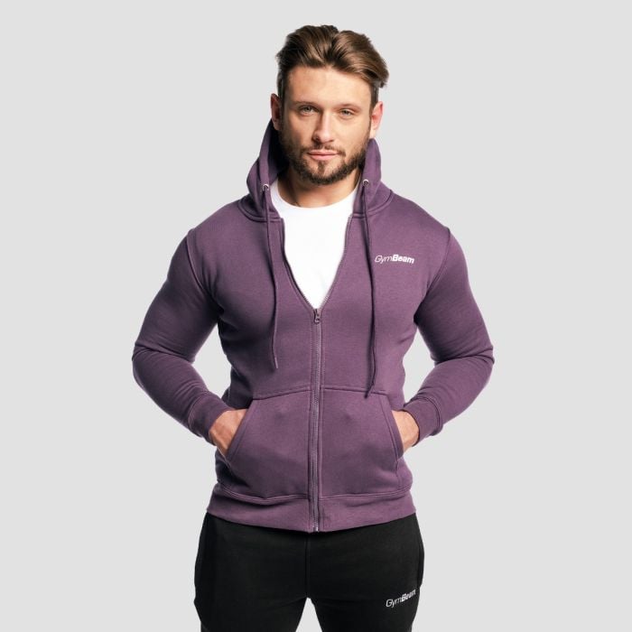 Dukserica Zipper Hoodie Obsidian - GymBeam