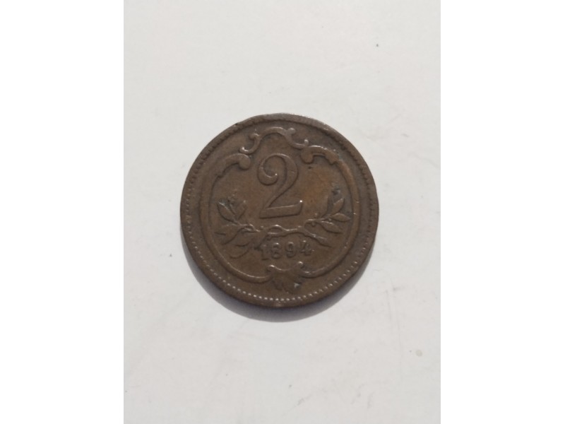 2 helera 1894 austrija