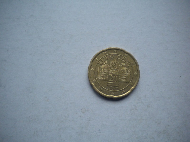 20 CENTI 2008 - AUSTRIJA