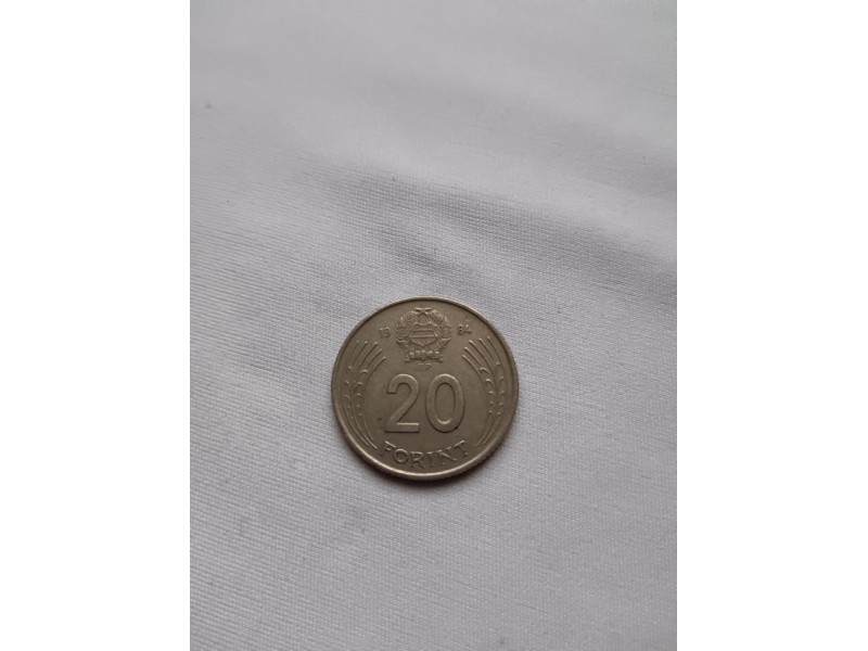 Mađarska 20 forinti,1984 god.