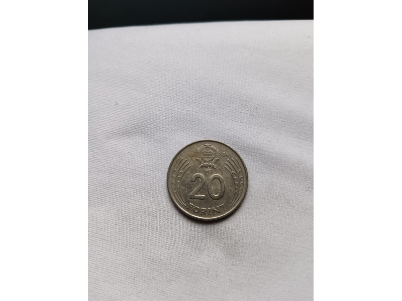 Mađarska 20 forinti,1984 god.