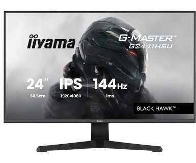 IIYAMA Gaming Monitor G-Master Black Hawk G2441HSU-B1 24", IPS