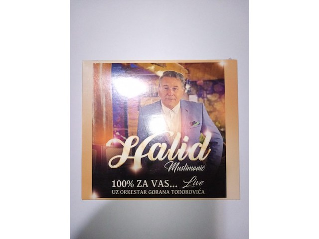 Halid Muslimović - 100% Za Vas....Live CD