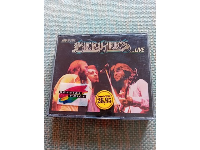 Bee Gees Here at last Live 2 x CD