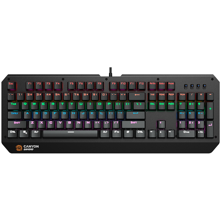CANYON Hazard GK-6 Gaming Tastatura sa RGB osvetljenjem
